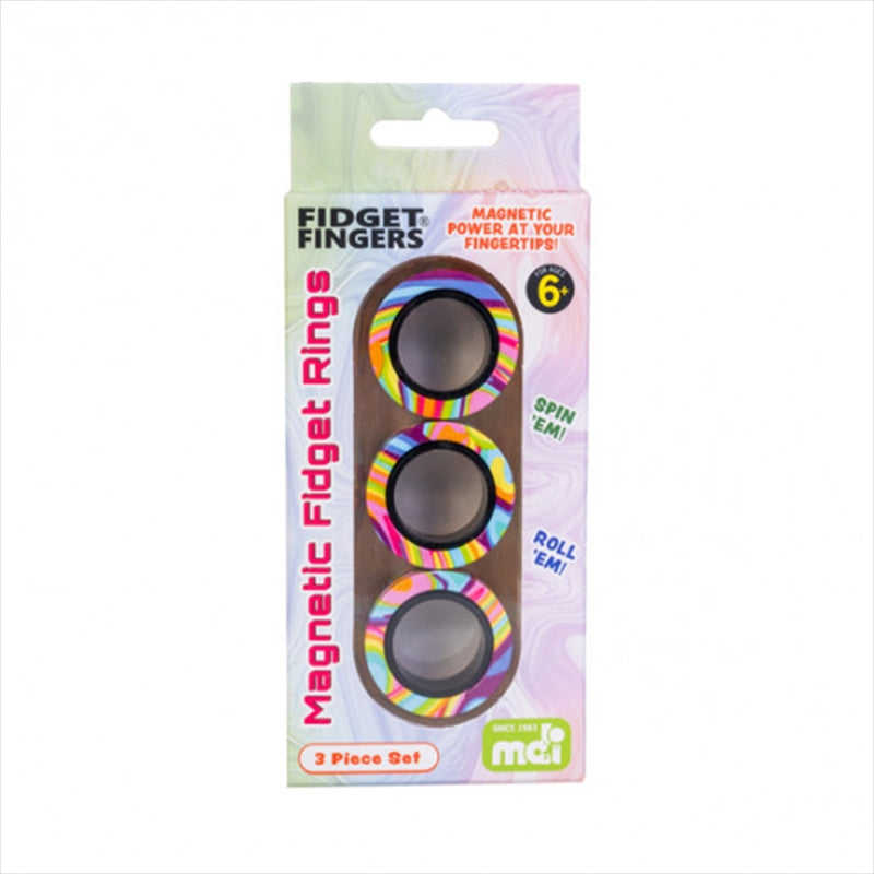 Magnetic Fidget Rings - Toy Chest Australia