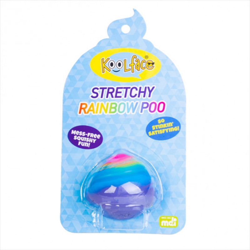 Stretchy Rainbow Poo - Toy Chest Australia